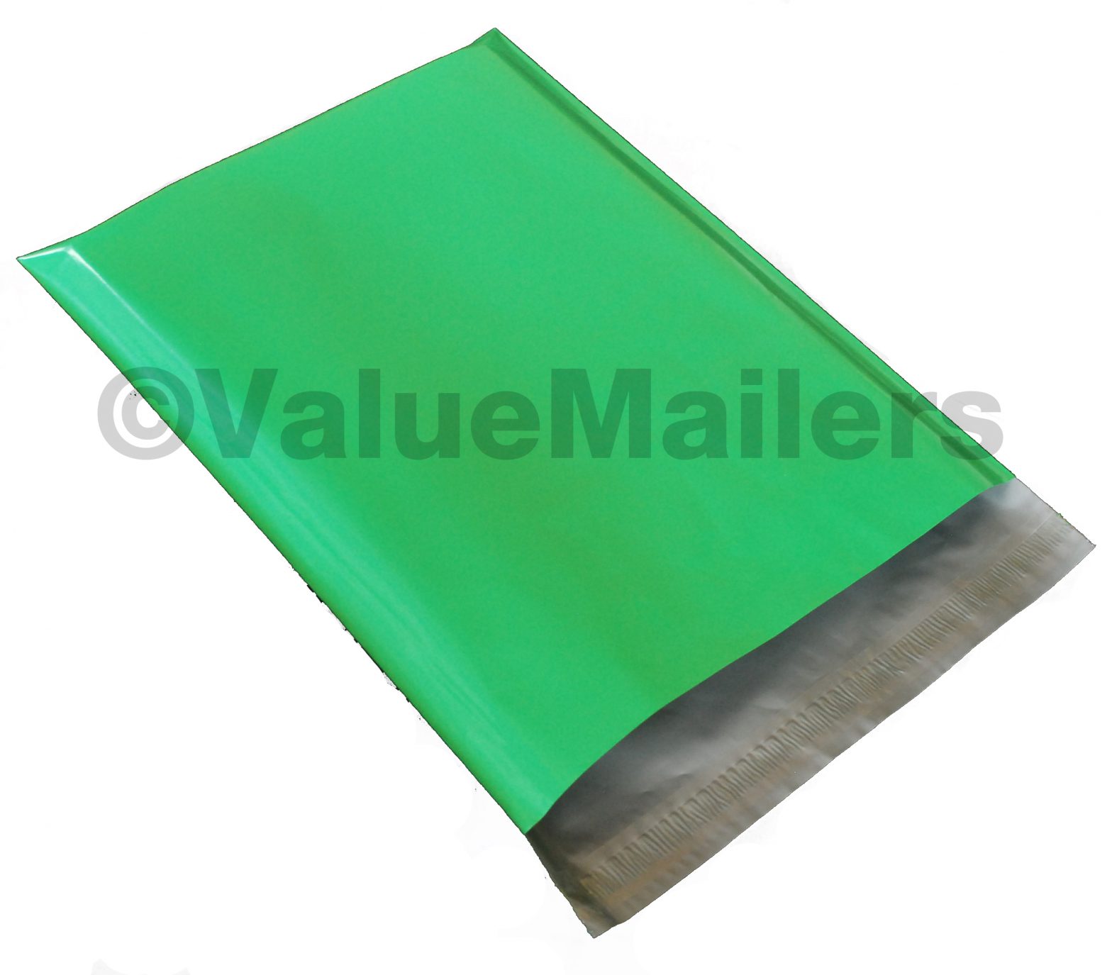 100 19x24 Green Poly Mailers