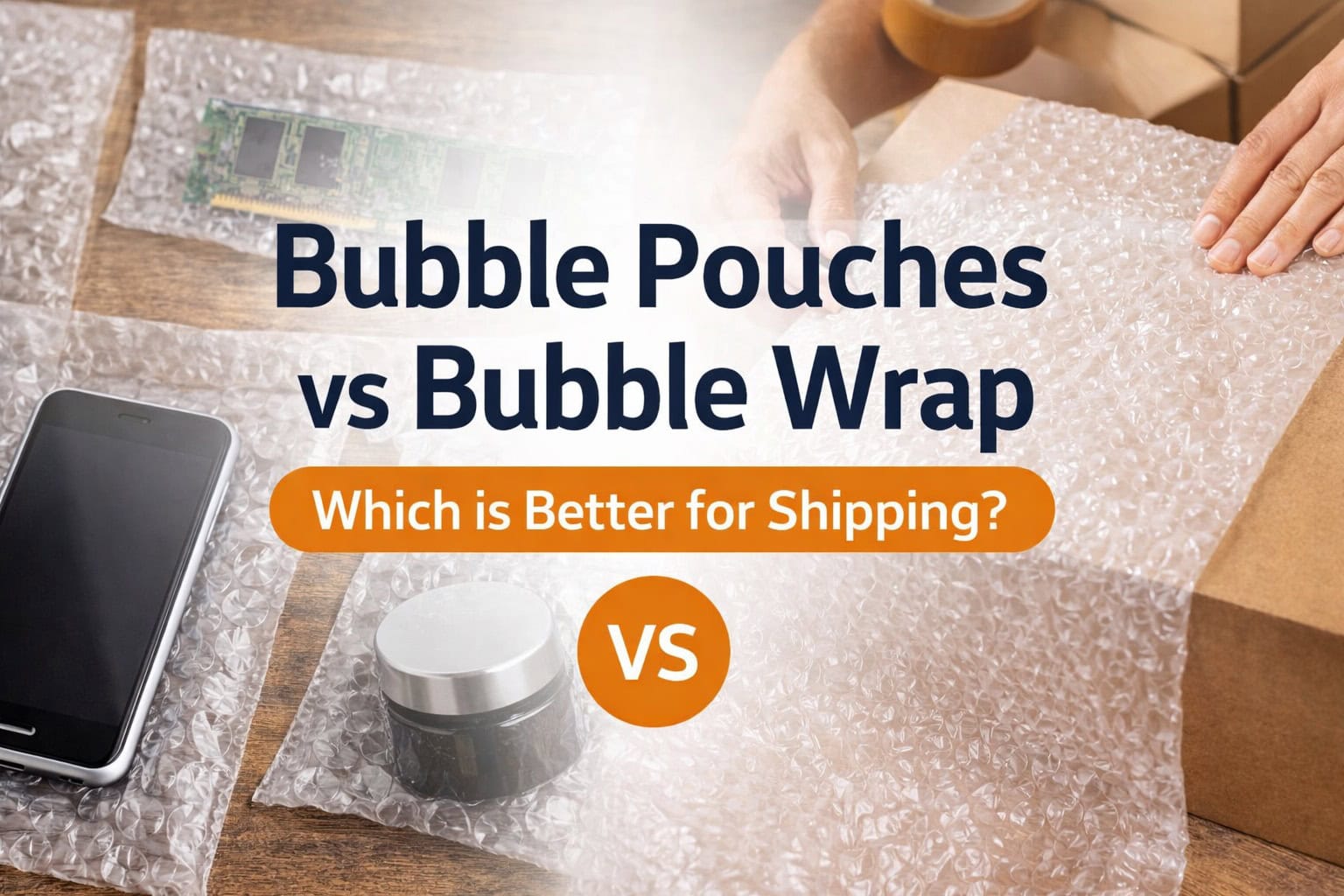 Bubble Pouches vs Bubble Wrap – Which Is Better for Shipping?
